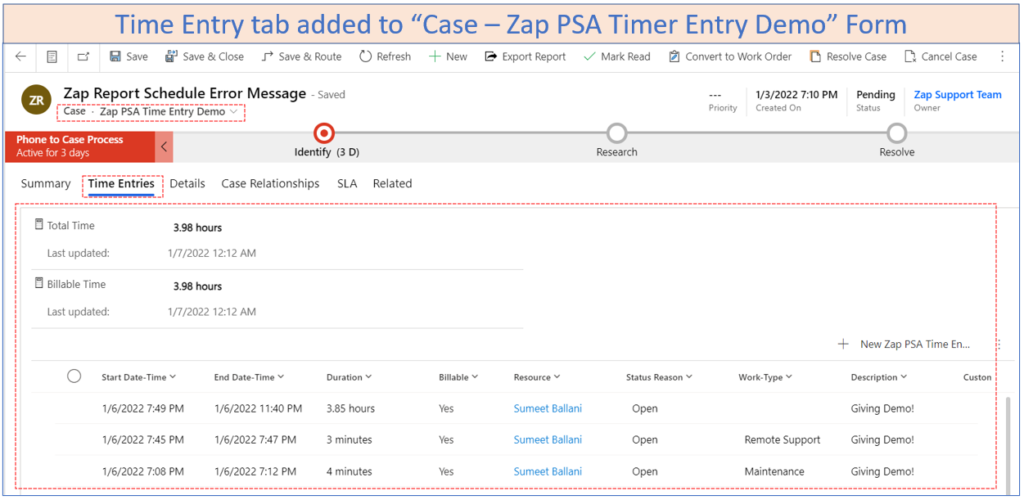 Understanding new components added by PSA solution in reference to Case ...